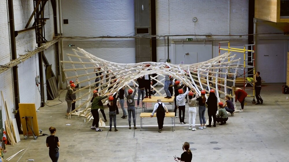 Asymptotic Gridshell - Parametric House