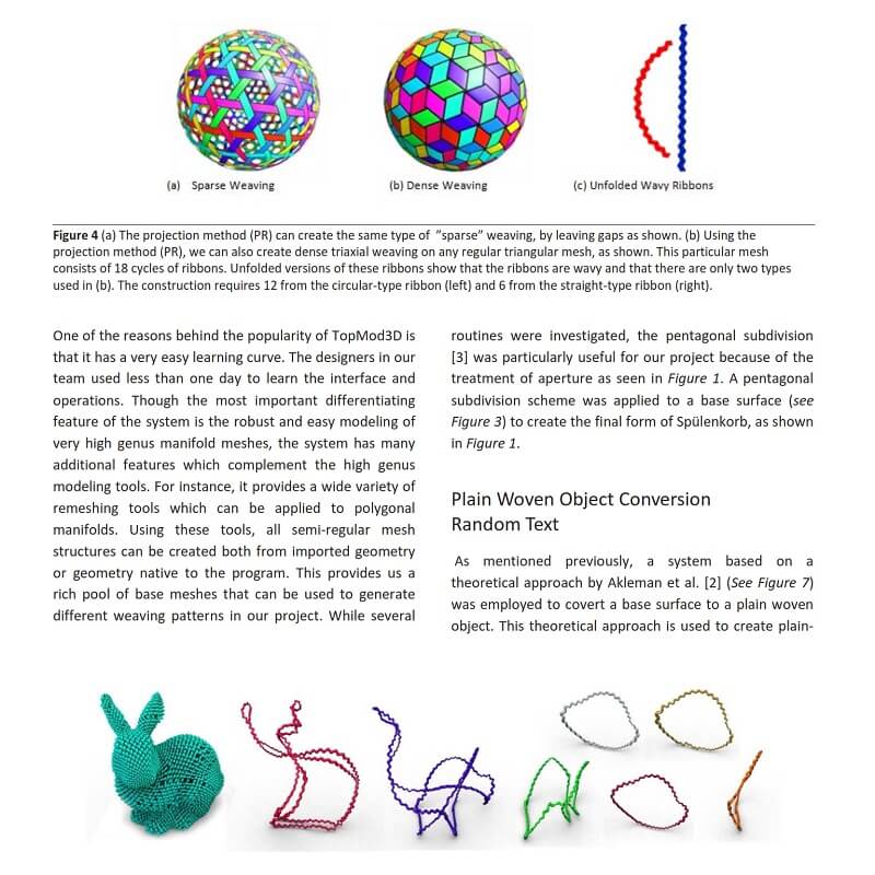 Weaving Methods - Parametric House