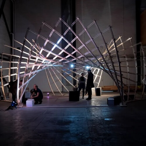 Asymptotic Gridshell - Parametric House