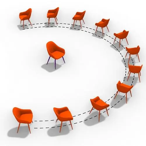 Orient On Curve - Parametric House