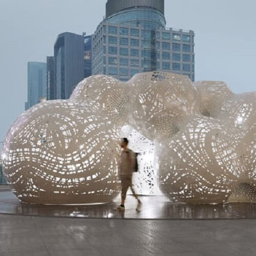 Boolean Operator Pavilion - Parametric House