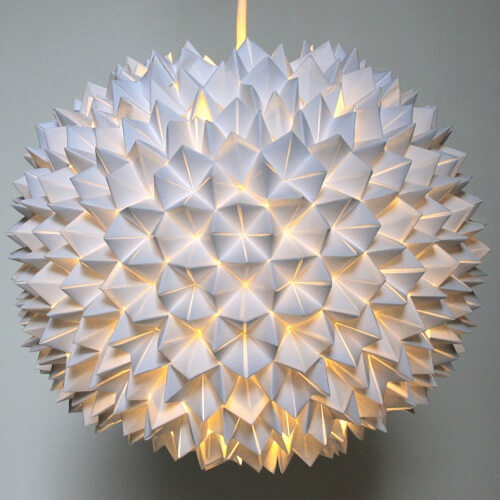 Faceted Pendant Lights - Parametric House