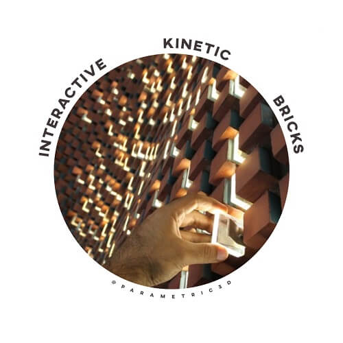 Interactive Kinetic Bricks - Parametric House