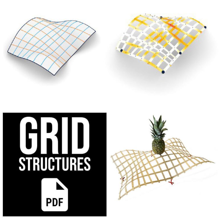 Geodesic Grid Structures - Parametric House
