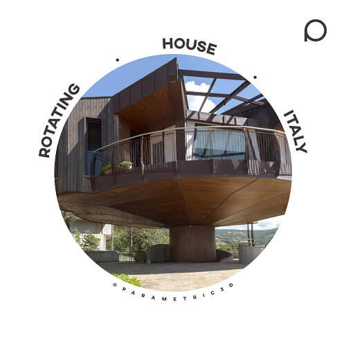 Rotating House, Italy - Parametric House