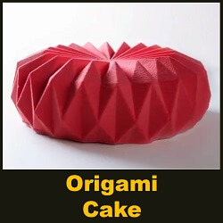 Origami Cake - Parametric House