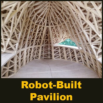 Robot Built Pavilion - Parametric House