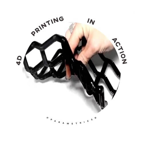 4D Printing In Action - Parametric House