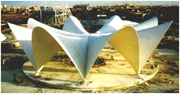 Slender Concrete Shells - Parametric House