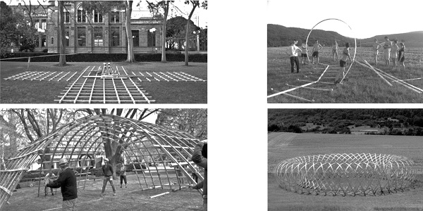 Elastic Timber Gridshell - Parametric House