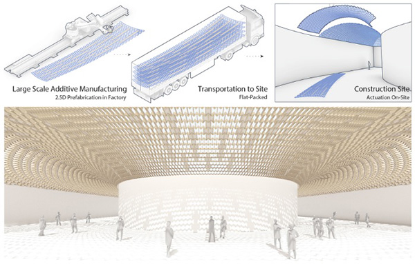 Metamaterial Shells - Parametric House