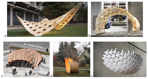 Bending-active Structures - Parametric House