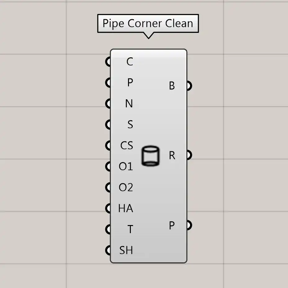 Pipe Corner Clean - Parametric House