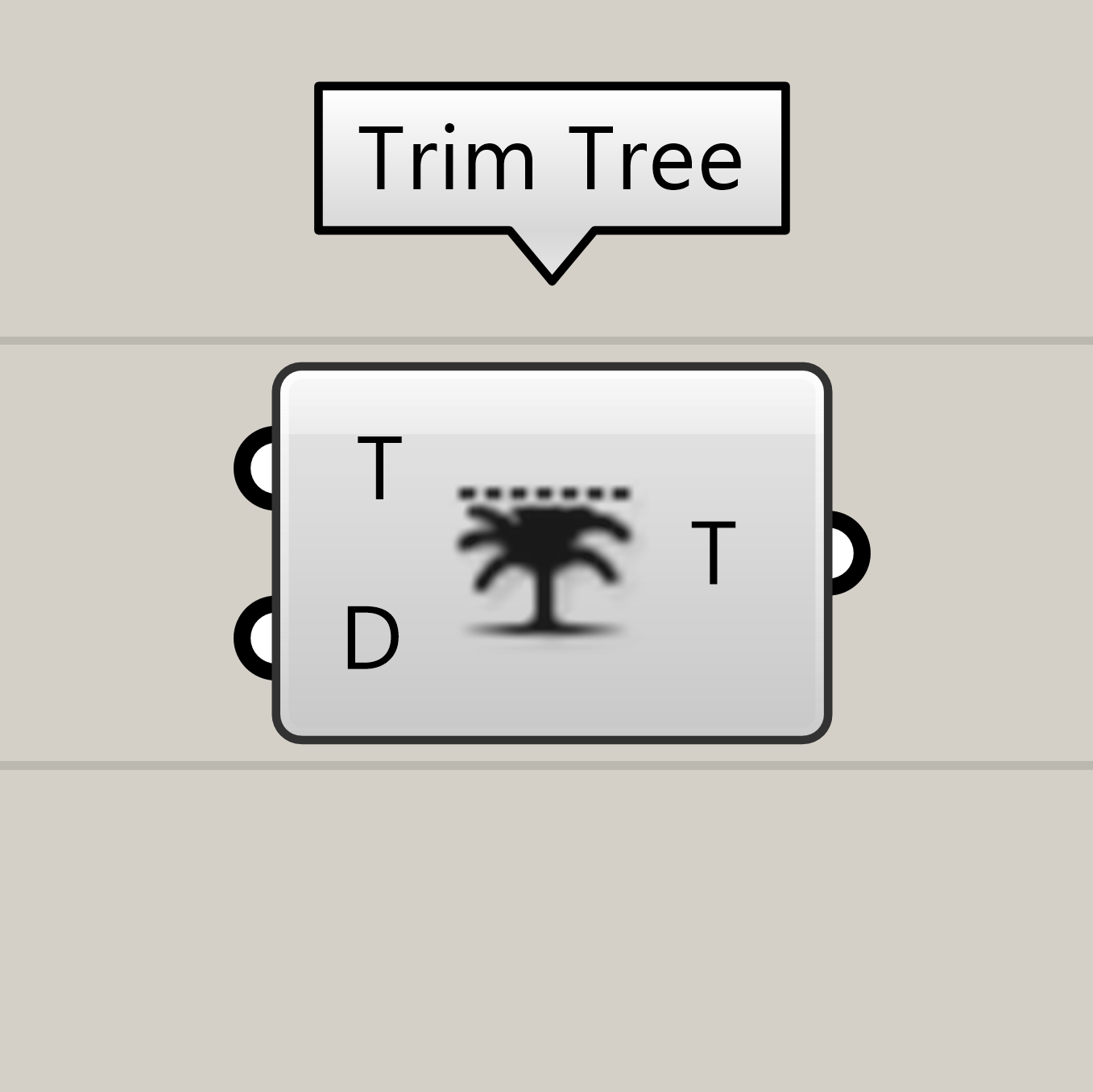 Trim Tree - Parametric House