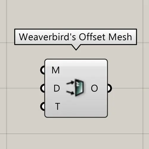 Mesh Offset - Parametric House