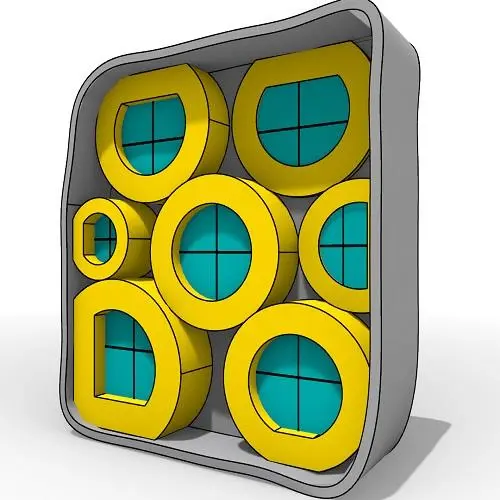 Circle-Pack facade - Parametric House
