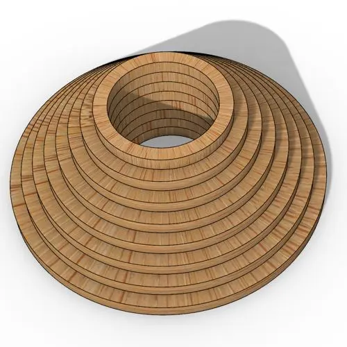 Circular Extrusions - Parametric House