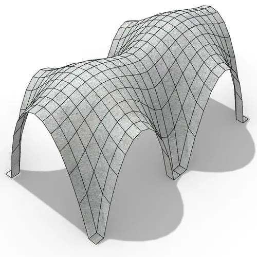 Kangaroo Structures - Parametric House